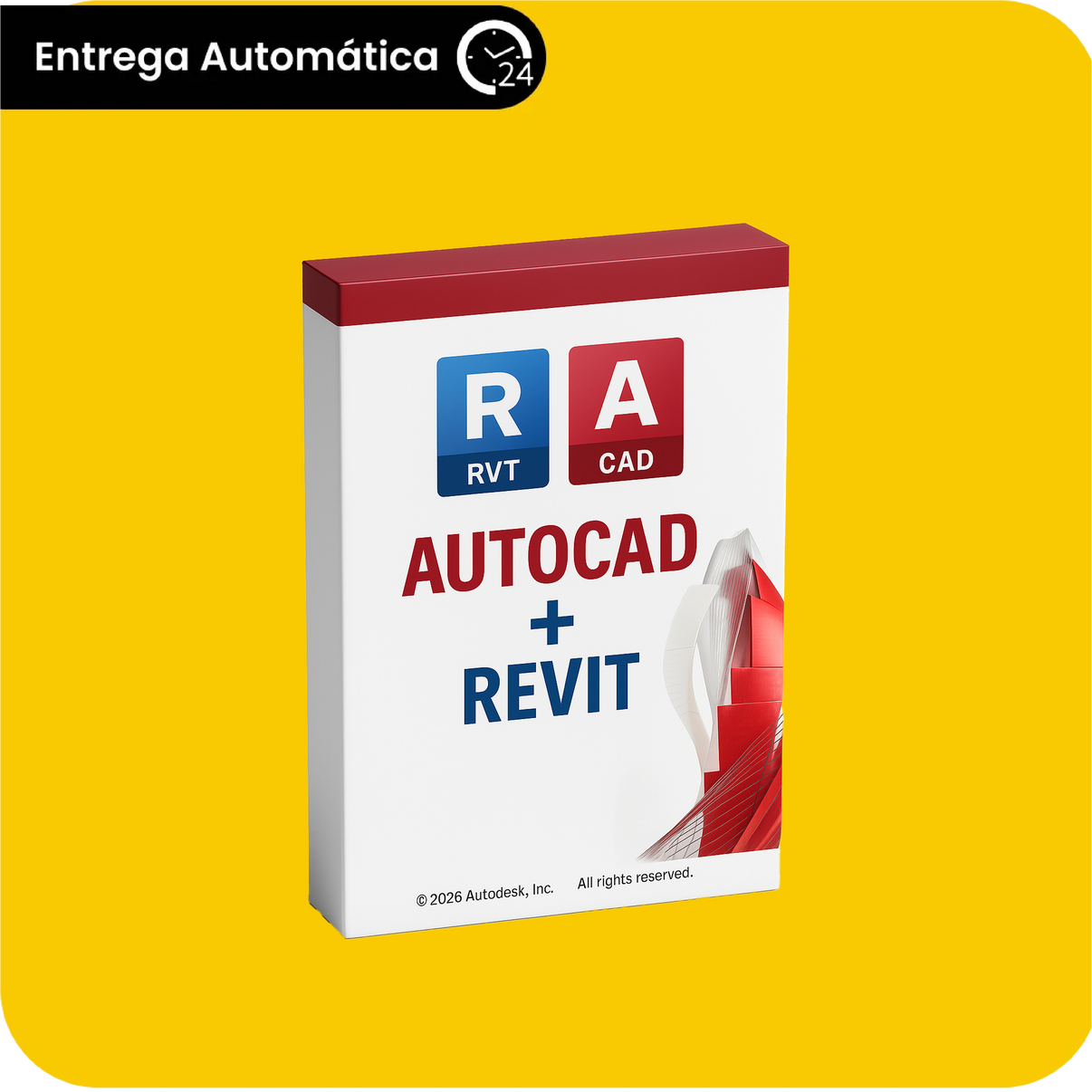 Autodesk AutoCAD + Revit — Licença Anual Completa (12 Meses) | Ativaçã ...