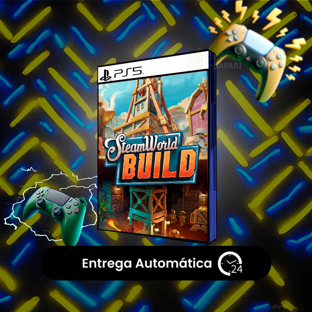 SteamWorld Build - PS5 - Mídia Digital – Games Safari
